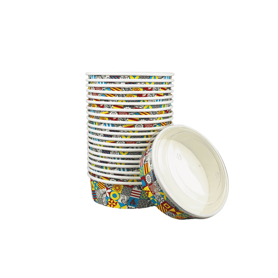 Salatschalen Bunt 500ml – Enpack.de